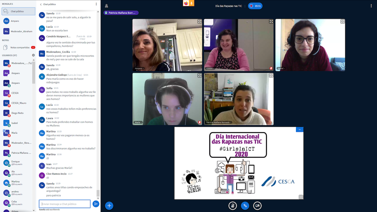 Gravación de reunións ou clases por videoconferencia – e-learning.cesga.es
